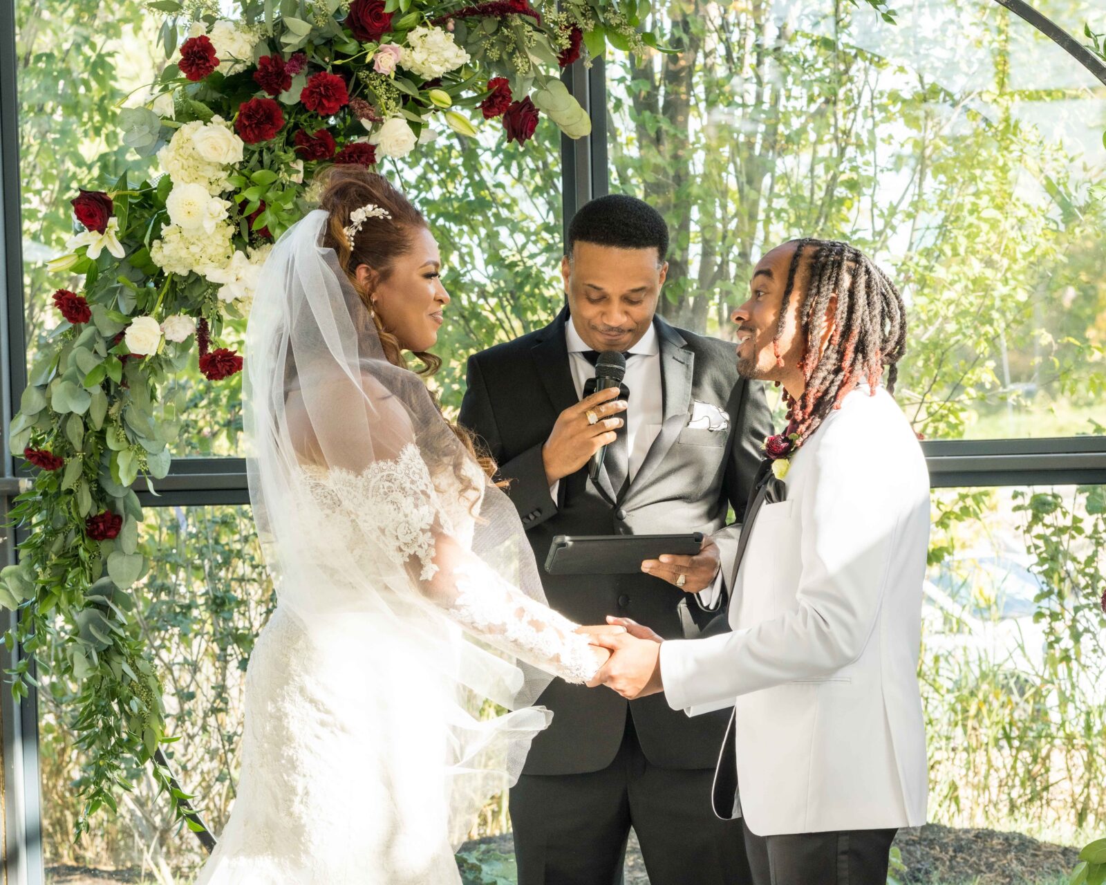 Greenhouse Wedding Avent Orangery in Kansas City