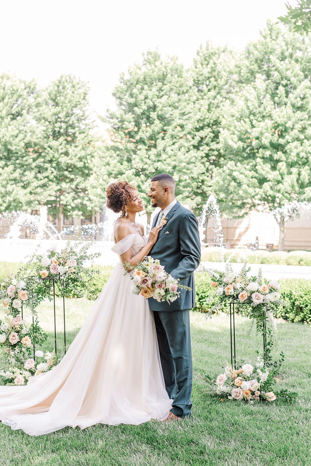 Unity Village Wedding Editorial Shoot | European Romance