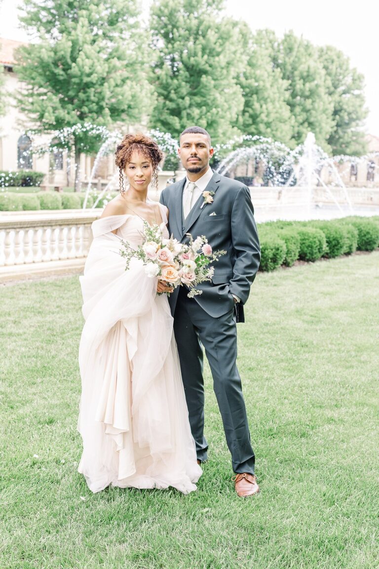 Unity Village Wedding Editorial Shoot | European Romance