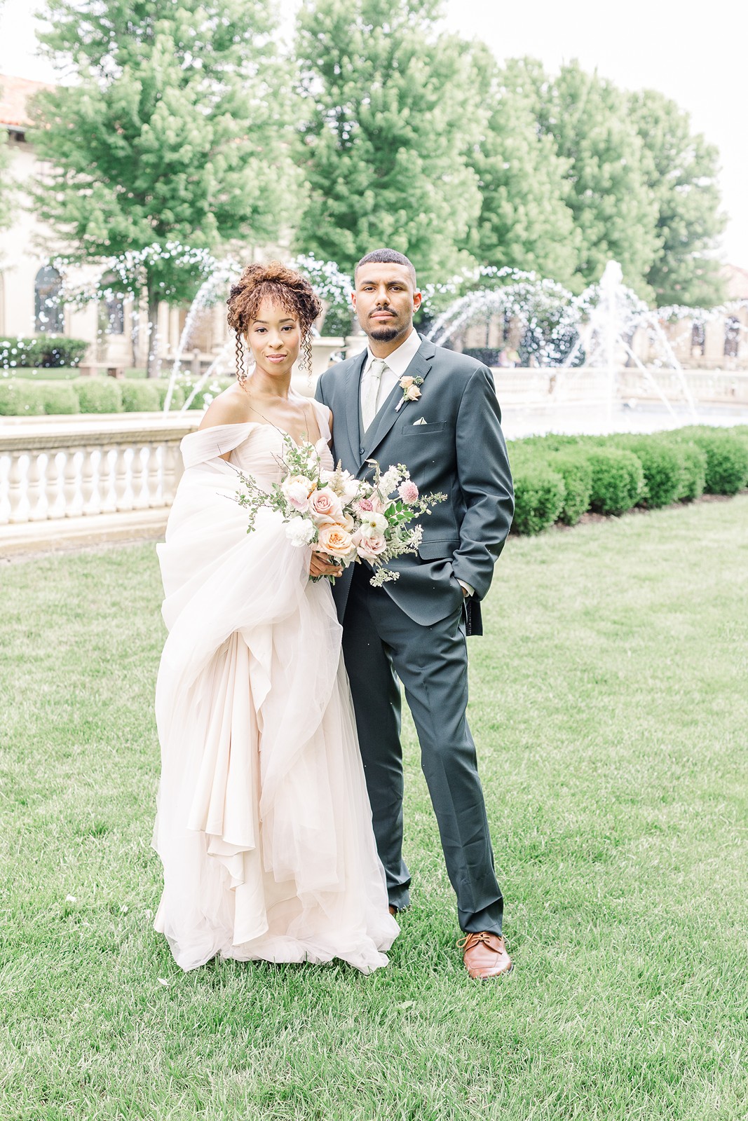 Unity Village Wedding Editorial Shoot | European Romance