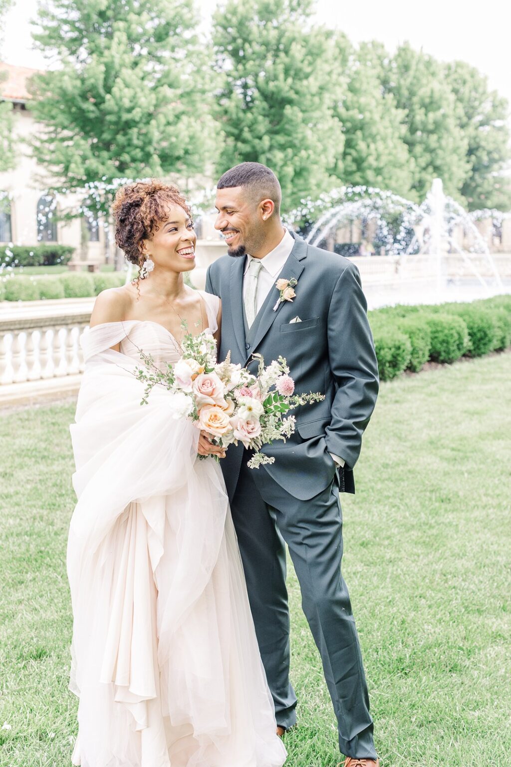 Unity Village Wedding Editorial Shoot | European Romance