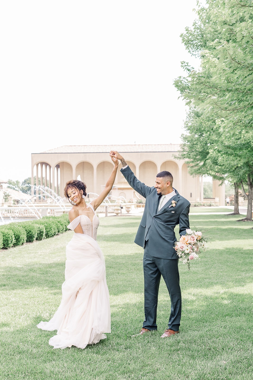 Unity Village Wedding Editorial Shoot | European Romance