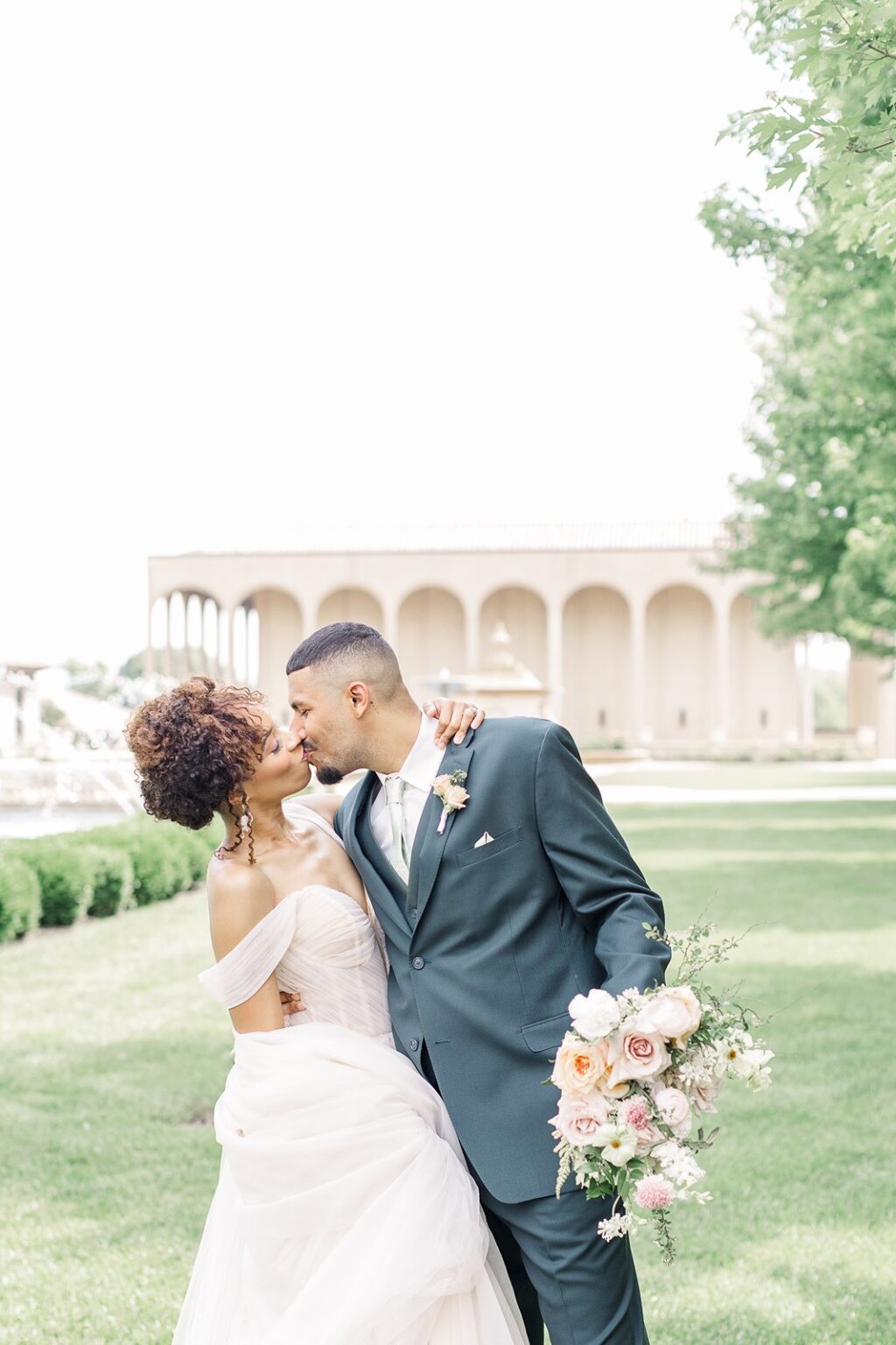 Unity Village Wedding Editorial Shoot | European Romance